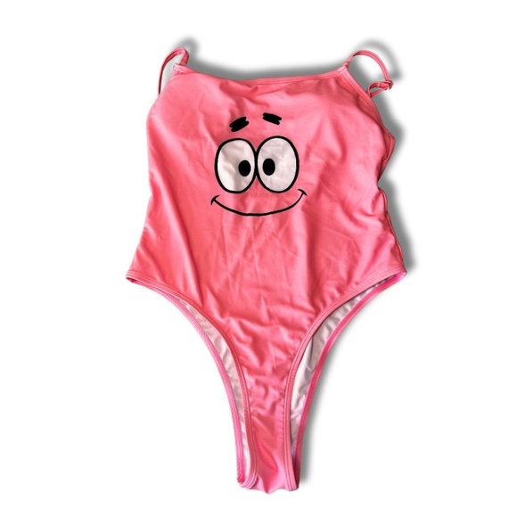 Rowme | Swim | Patrick Star Spongebob Cheeky Bathing Suit Rave Suit ...